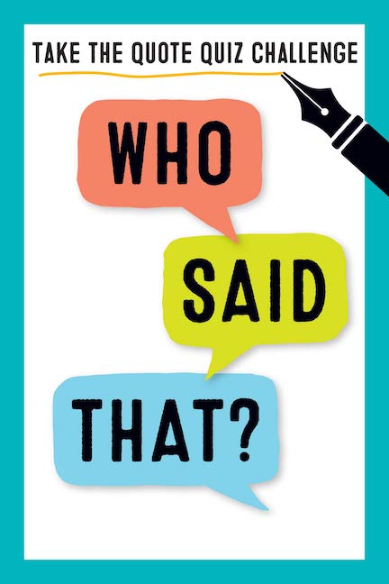 Who Said That? – Around the Block